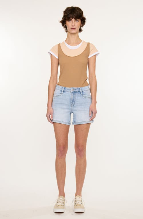 KANCAN Lynne Essentials Mid-Rise Denim Shorts